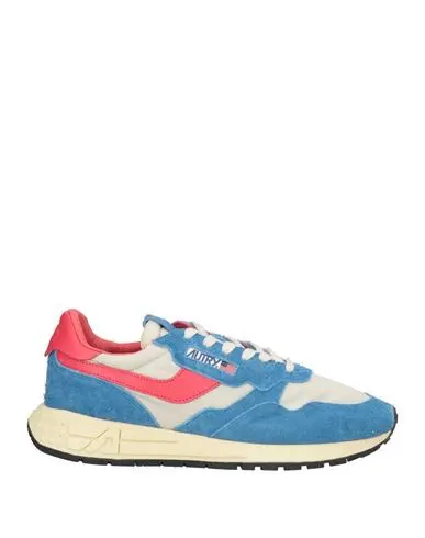 AUTRY Low-top Sneakers In Suede And Textile - Blue