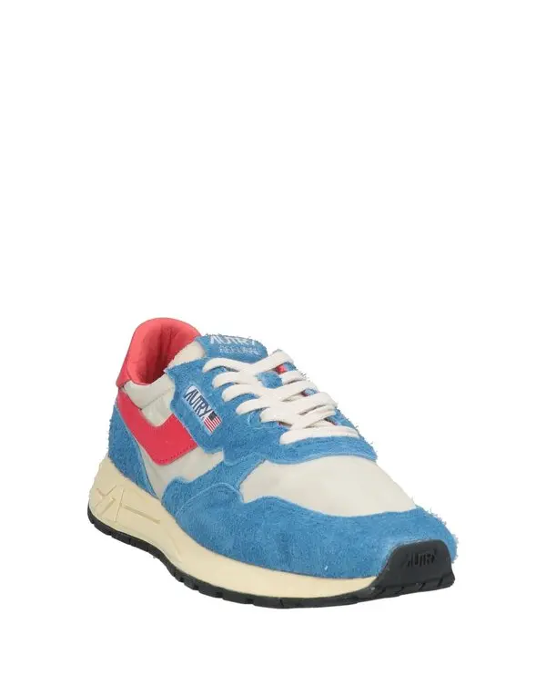 AUTRY Low-top Sneakers In Suede And Textile - Blue
