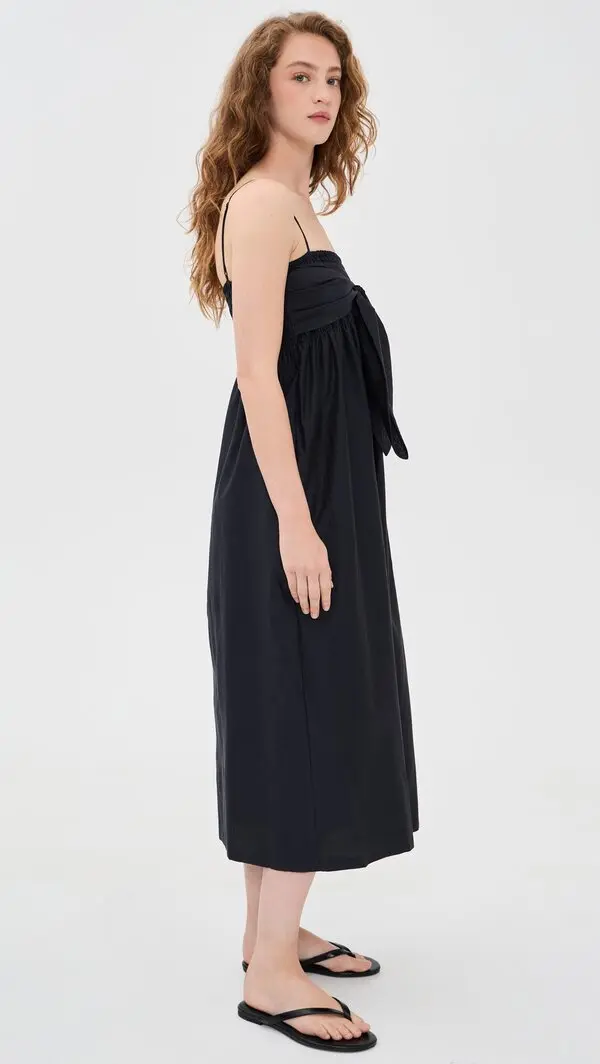 Vince Tie Smocked Cami Dress