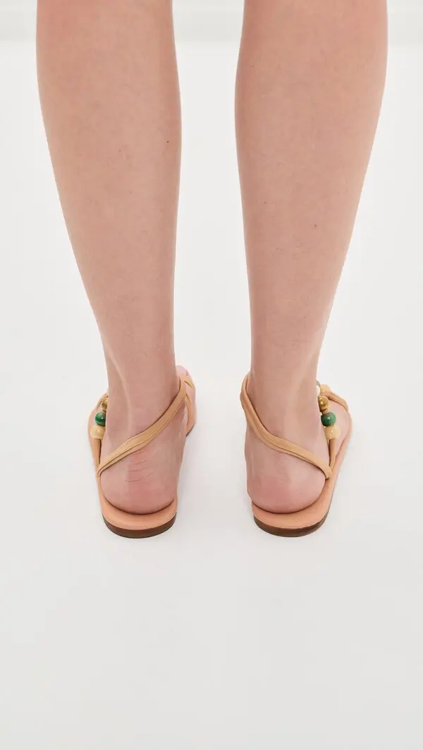 ANCIENT GREEK SANDALS Eleftheria Bead Sandals