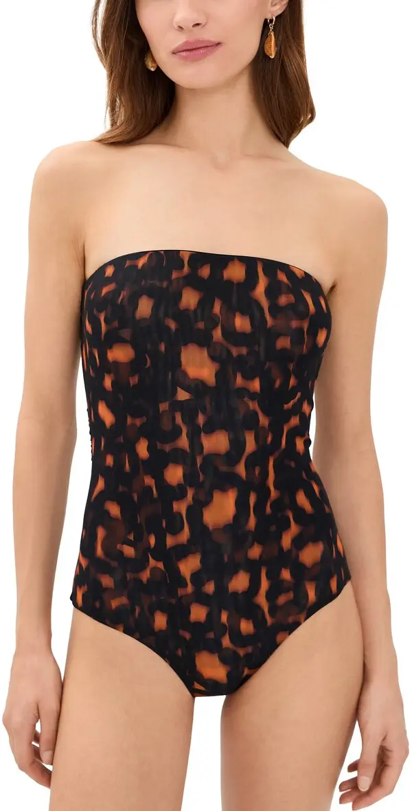 Eywasouls Malibu Soleil Bandeau Bikini Top