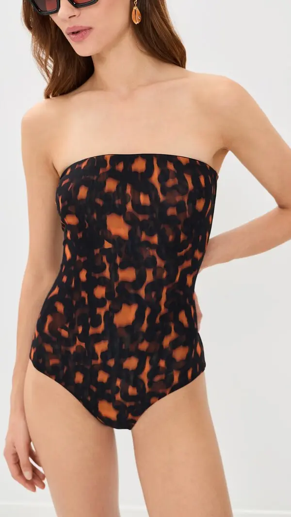 Eywasouls Malibu Soleil Bandeau Bikini Top