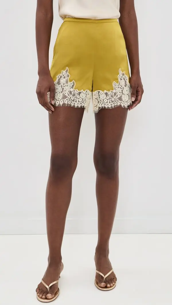 O.P.T Rosa Silk Blend Shorts