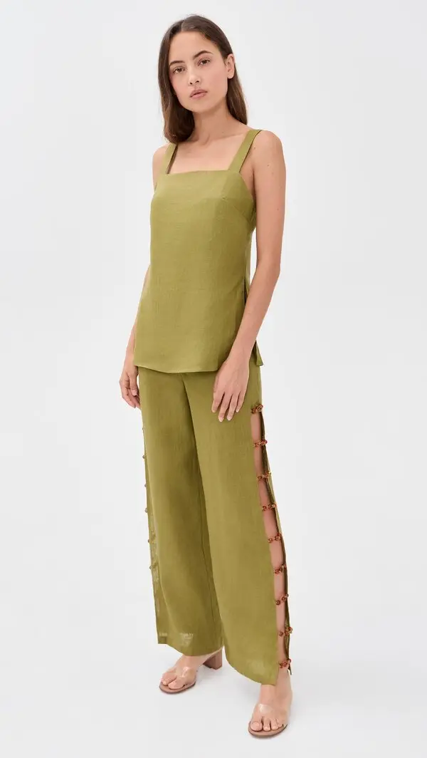 O.P.T O. P.t Gabrielle Linen Set