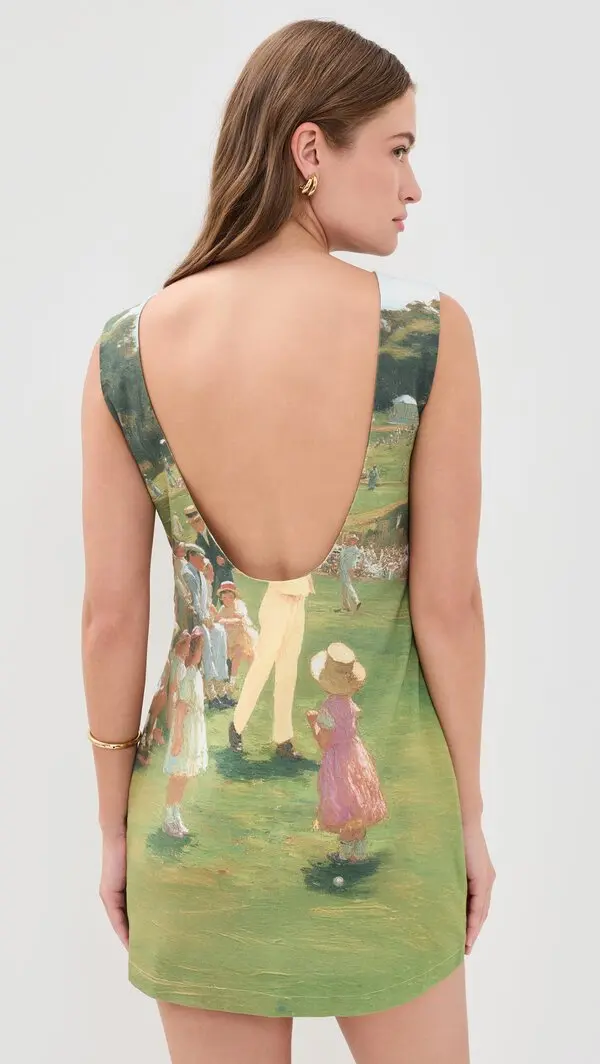YELLOW THE LABEL Augusta Linen Dress