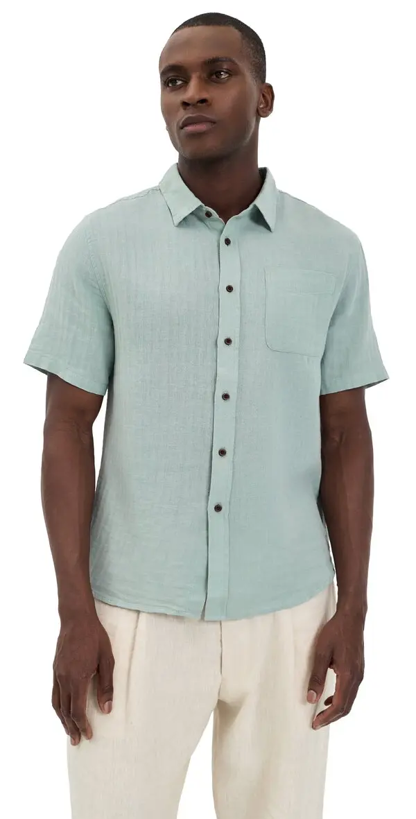 KATIN Alan Solid Shirt - Abyss