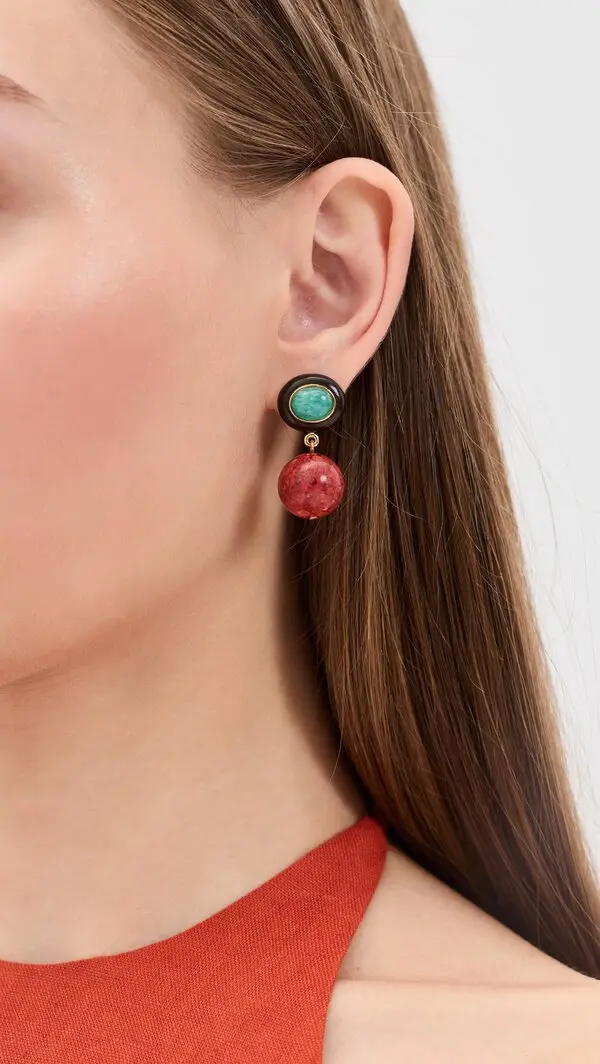 LIZZIE FORTUNATO Laurel Earrings