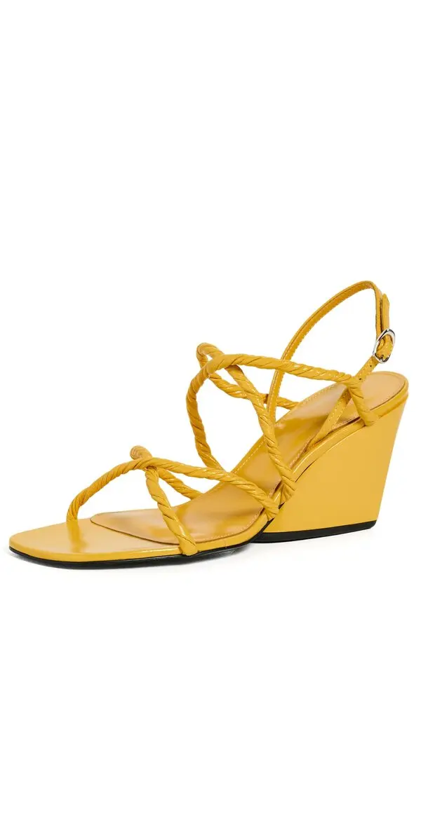Proenza Schouler Twist Slant Sandals - Sun