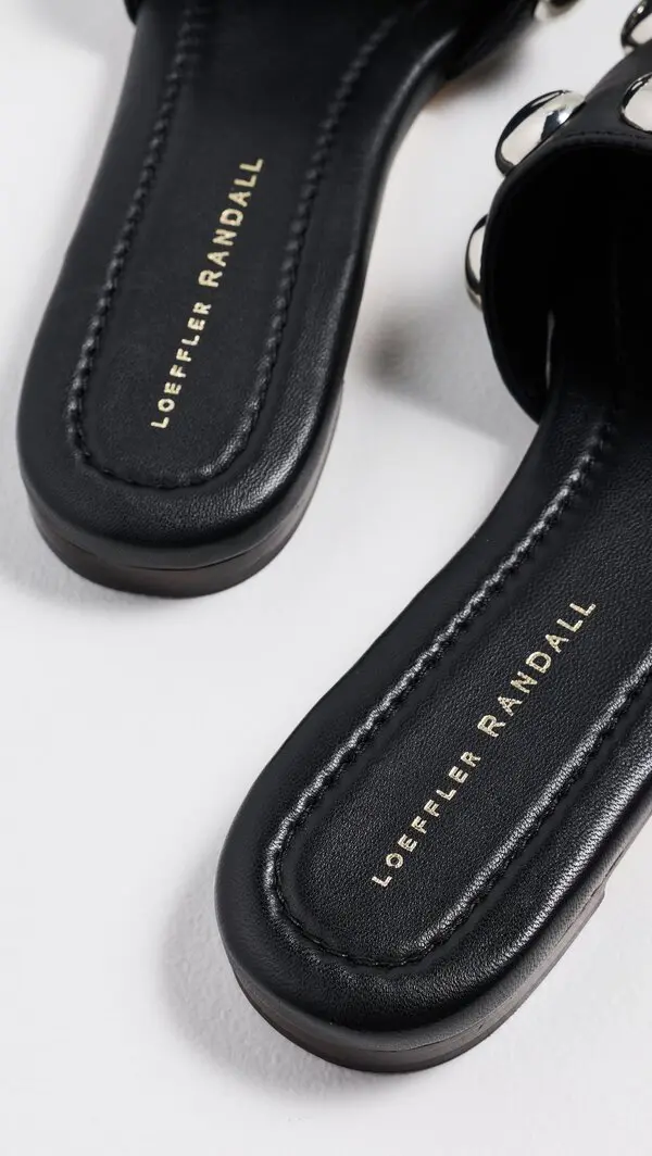 LOEFFLER RANDALL Hayes Studded Flat Sandals
