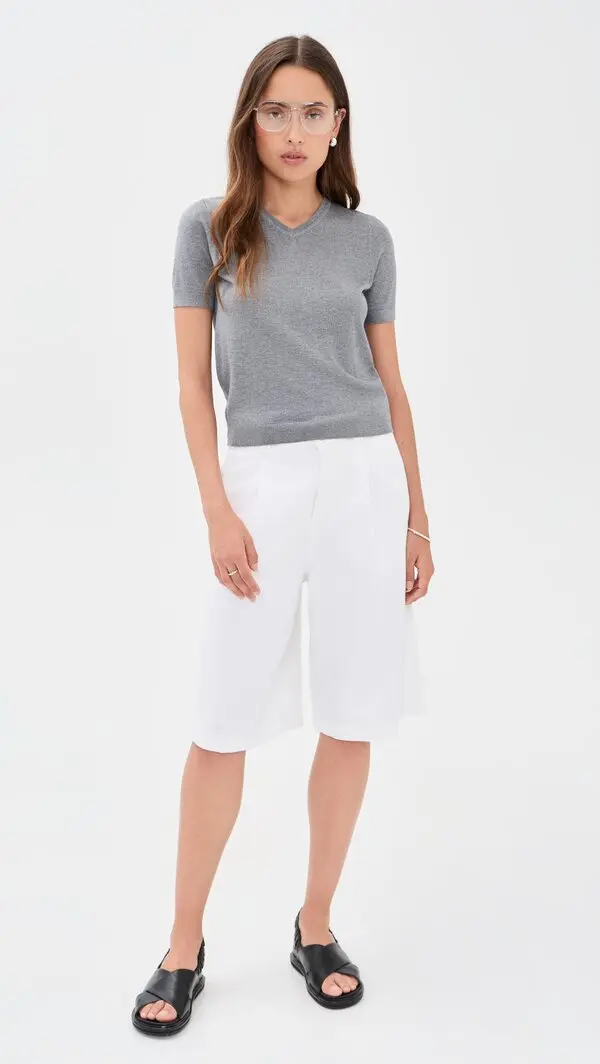 Renggli Silk Cashmere Blend Knit Tee