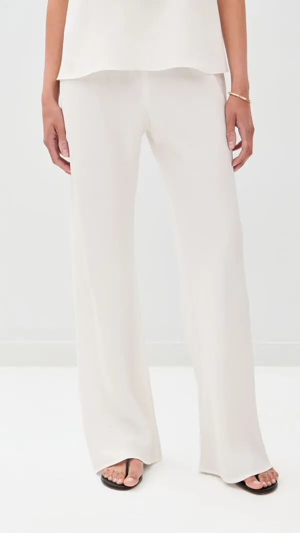 Sablyn Naomi Bias Cut Pull On Silk Pants