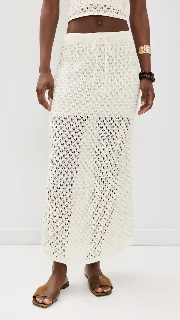 Z Supply Windswept Crochet Skirt