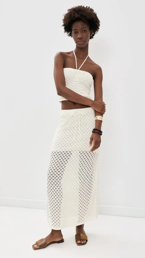 Z Supply Windswept Crochet Skirt