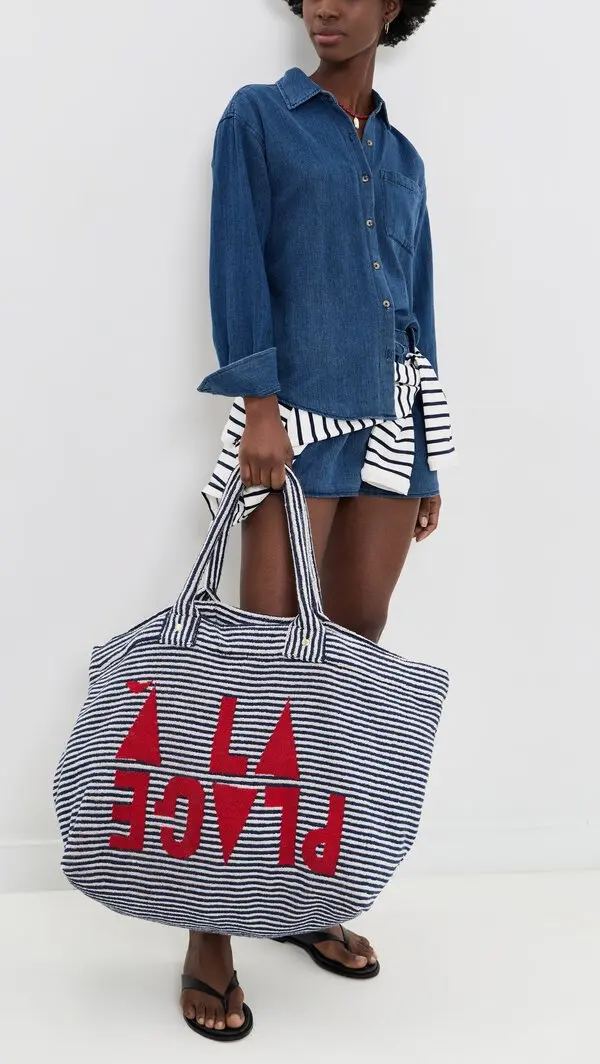 Clare V. La Plage Tote