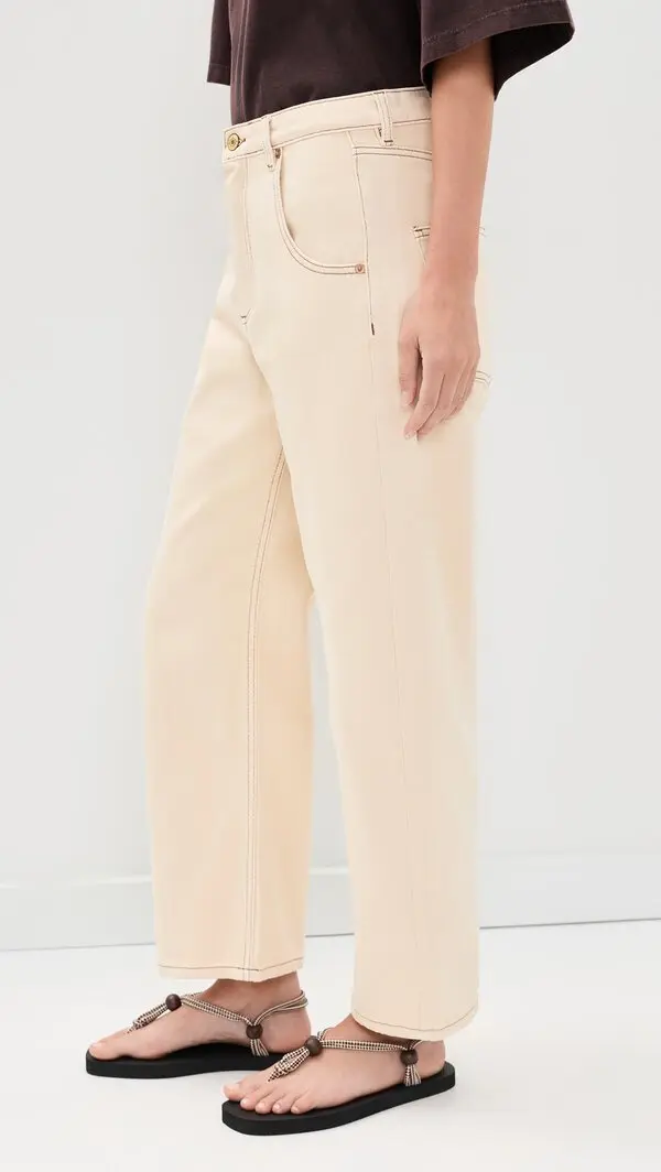 Roucha Dolven Paneled Denim Jeans
