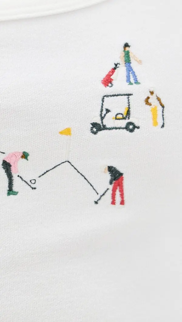 YELLOW THE LABEL Golf Scene Tank Top