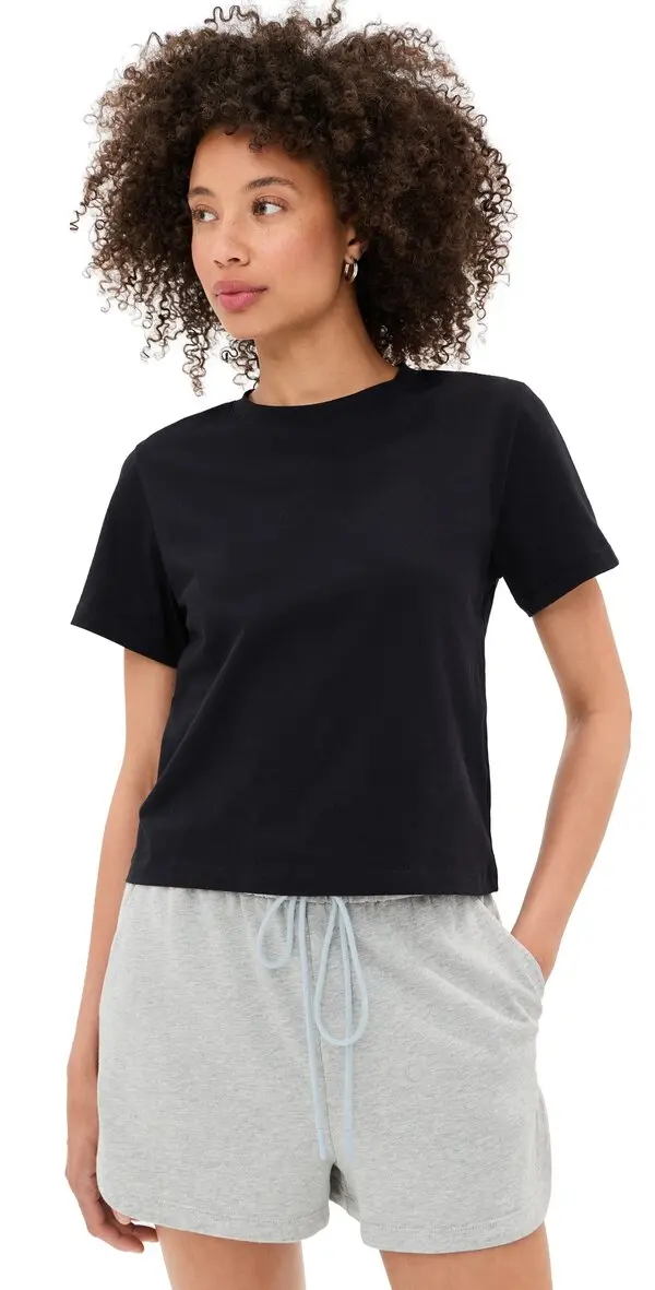 STATE & LAKE Lucy Tee - Black