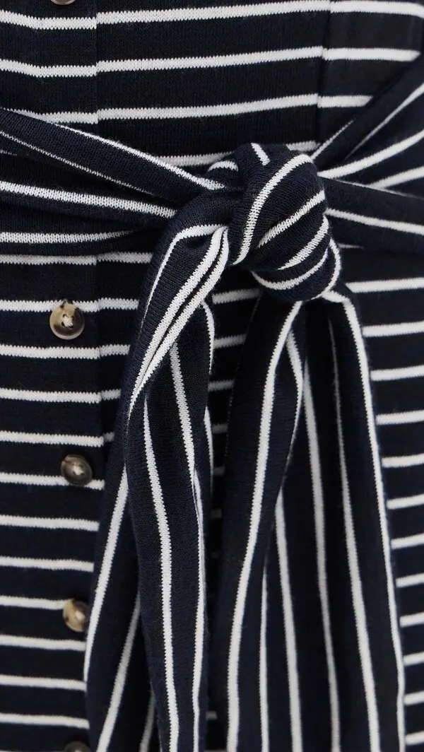 Rag & Bone The Knit Tie Stripe Dress