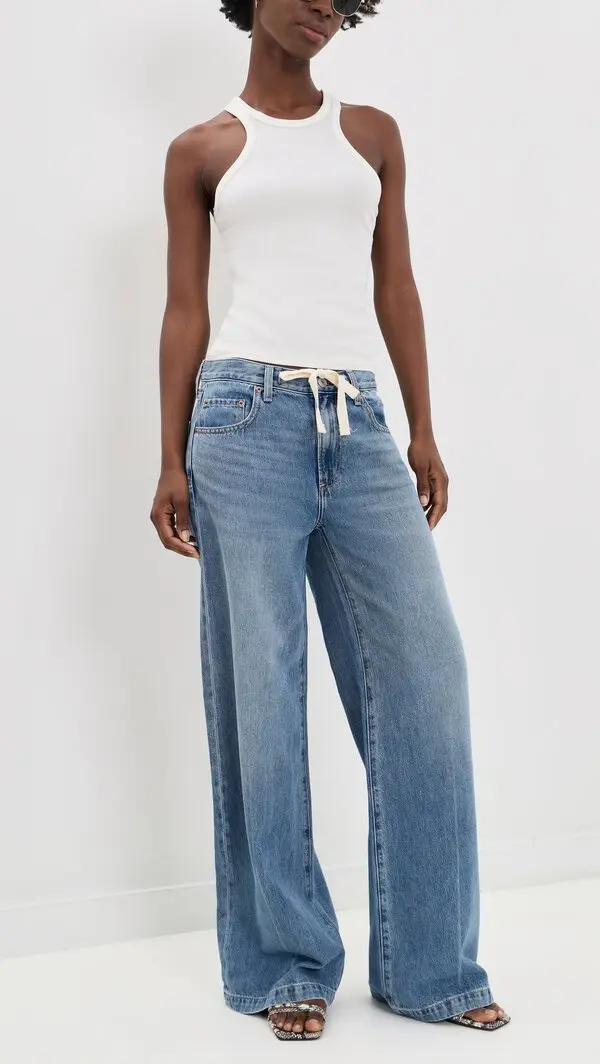 PISTOLA Jadyn Drawstring Jeans