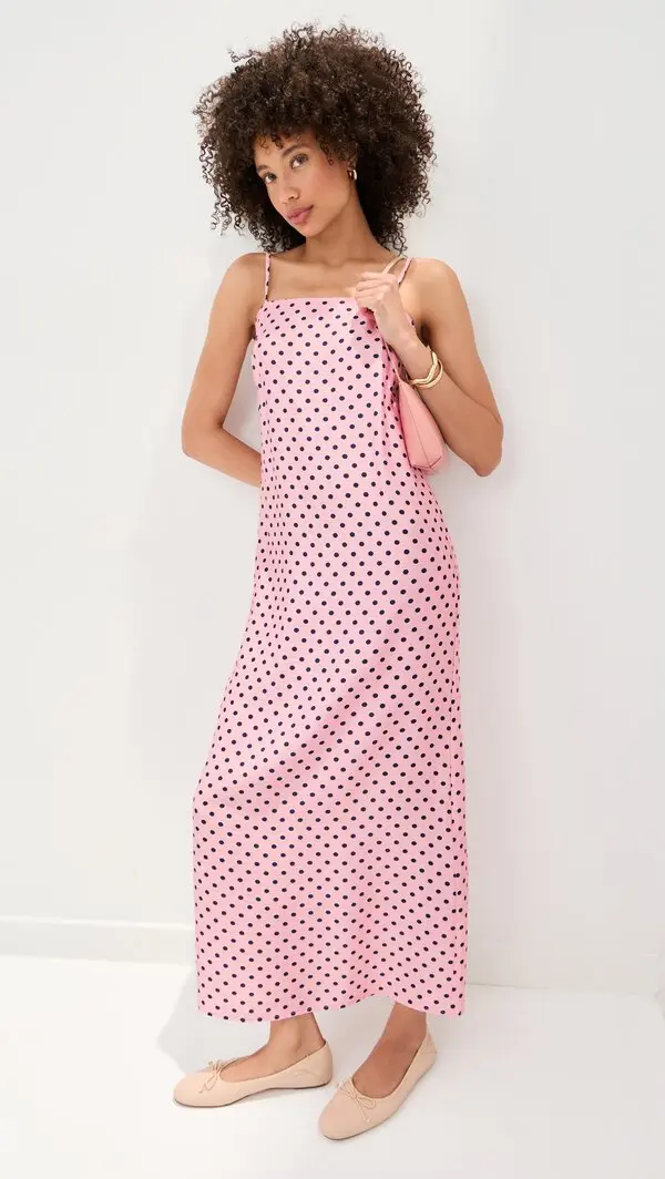 LE BOP Hailey Dress - Pink Dot
