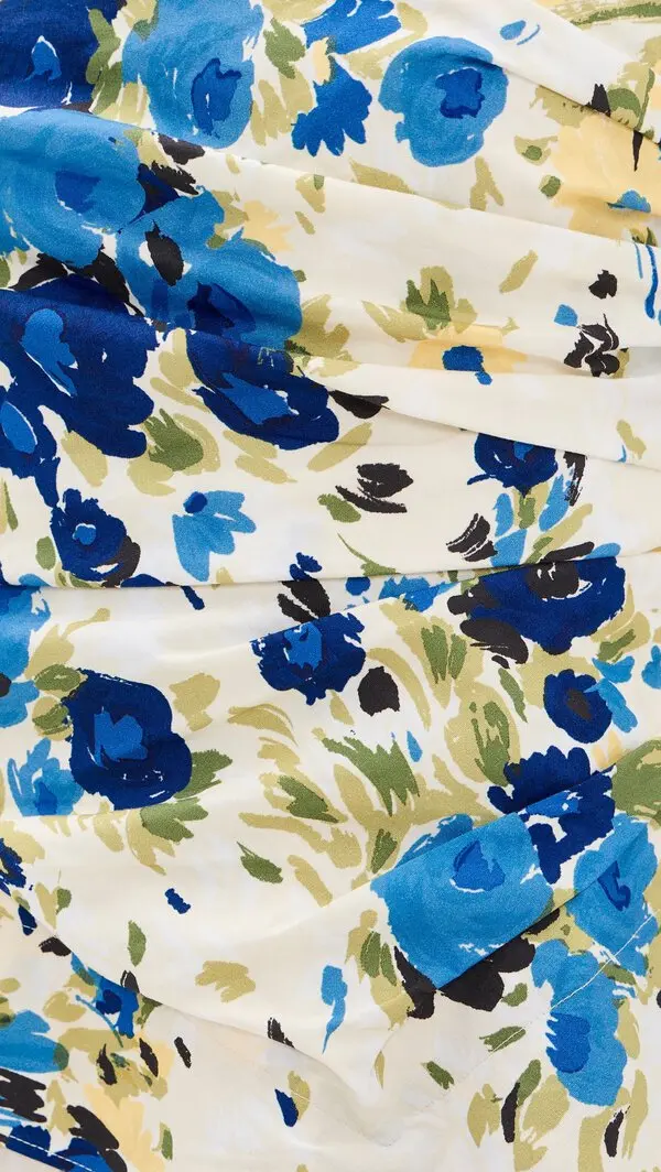 A.L.C. Peyton Floral Print Cotton Dress