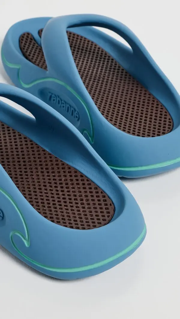 Rabanne 3d Flip Flops