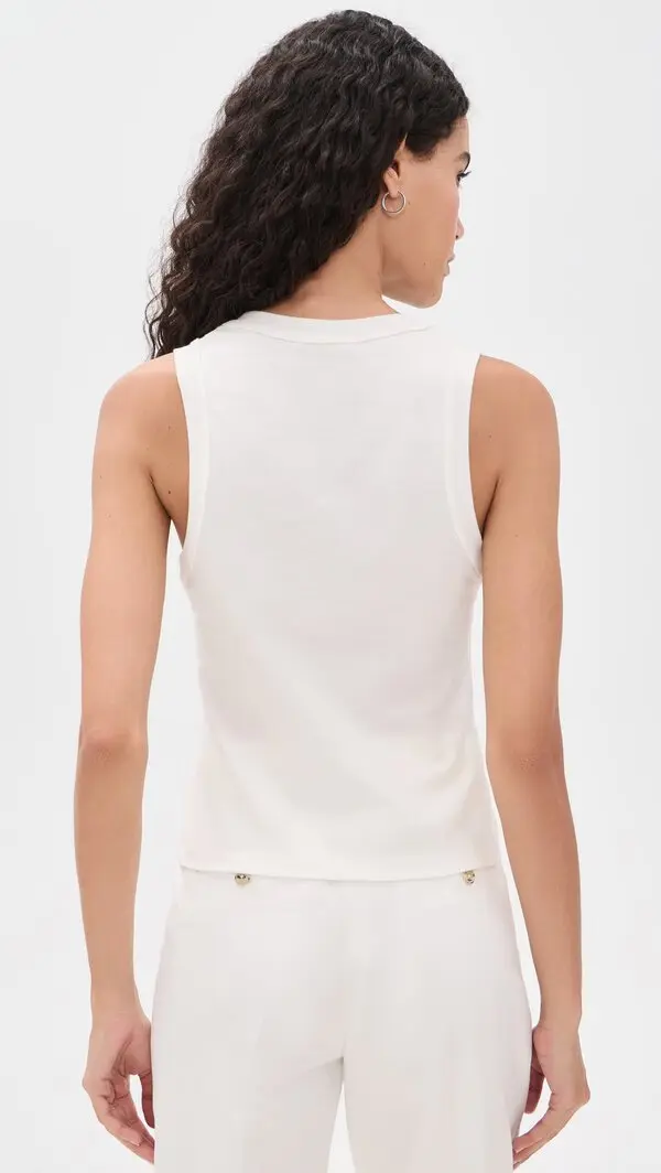 Renggli Cotton V-neck Tank Top