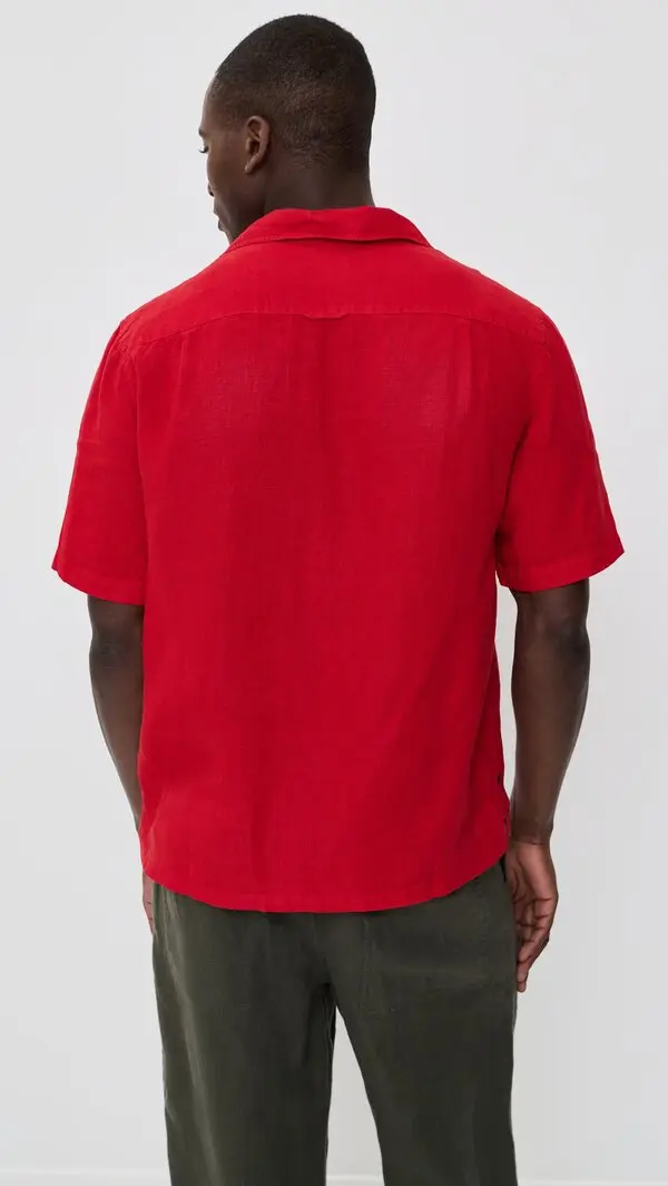 ALEX MILL Camp Shirt In Linen
