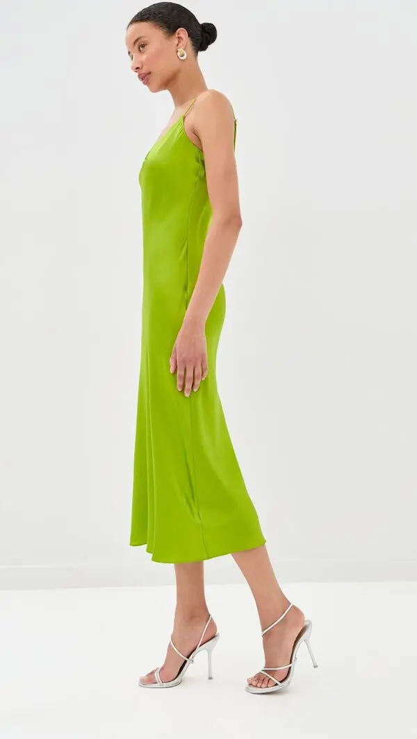 Sablyn Taylor V Neck Silk Dress