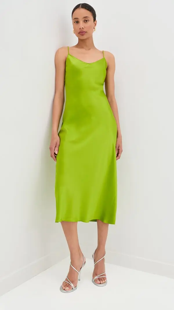 Sablyn Taylor V Neck Silk Dress