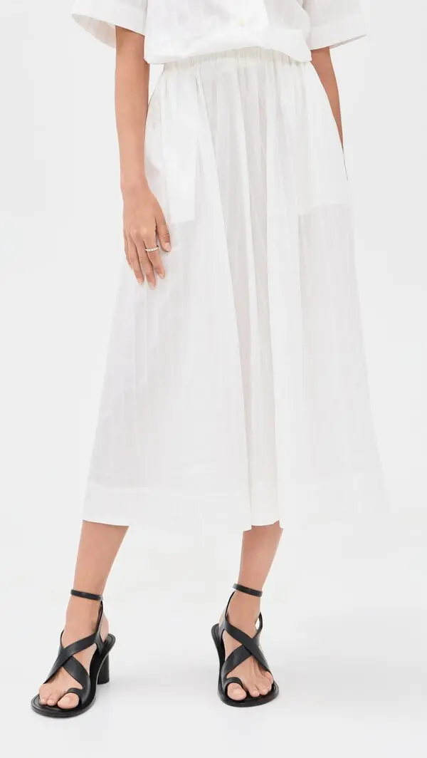 HOUSE OF DAGMAR Cotton Maxi Skirt