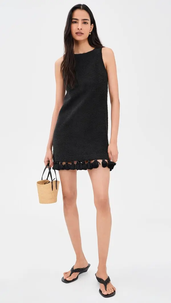 Cap D'antibes Manon Sleeveless Terry Cloth Mini Dress