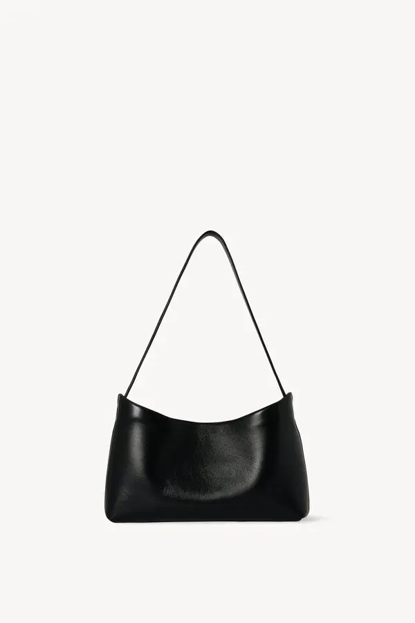 THE ROW Alma Baguette Bag - Black