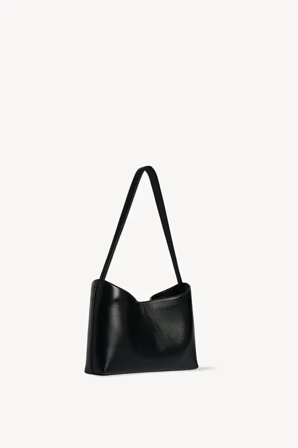 THE ROW Alma Baguette Bag - Black