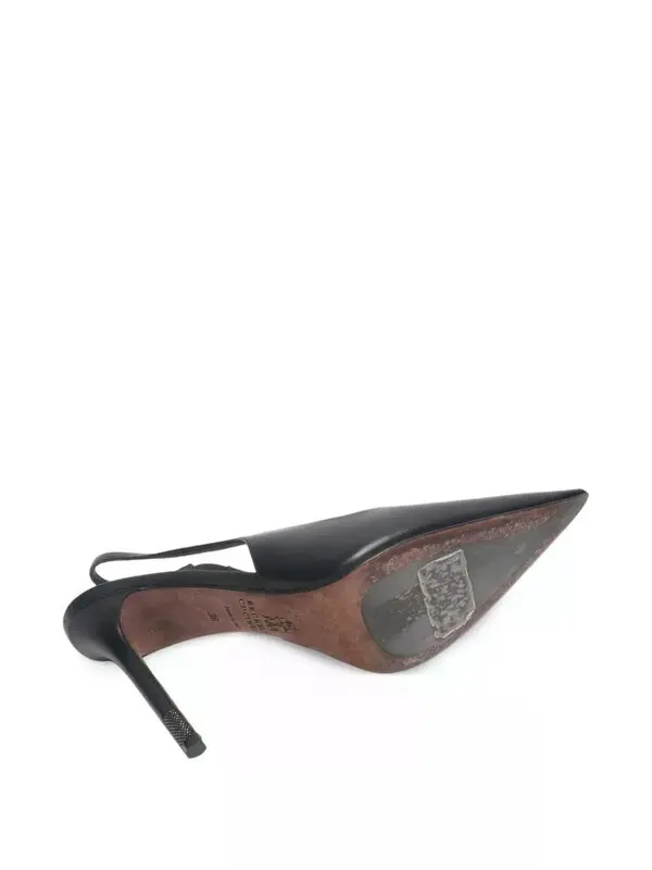 Brunello Cucinelli Pointed Slingback Shoes