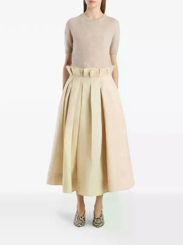 Khaite Golden Cashmere Sweater - Neutrals