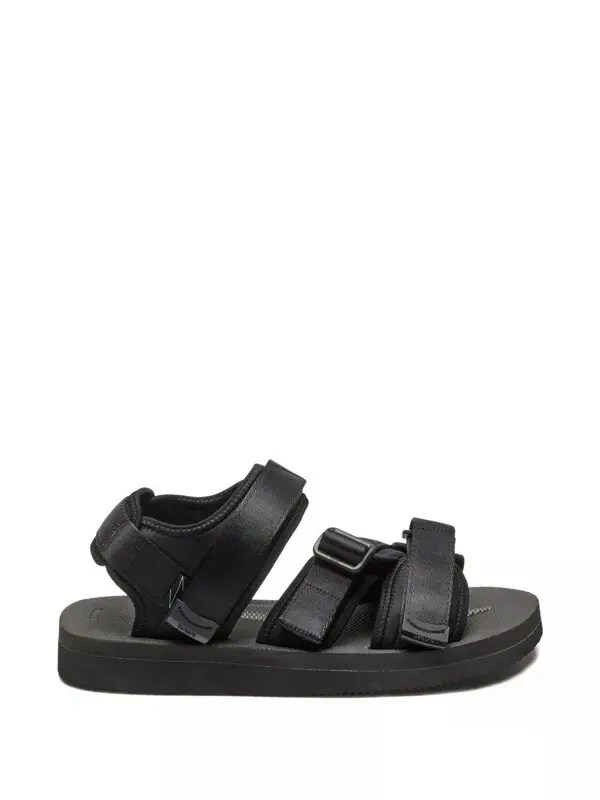 Suicoke Kisee Strappy Buckle Fastening Sandals - Black