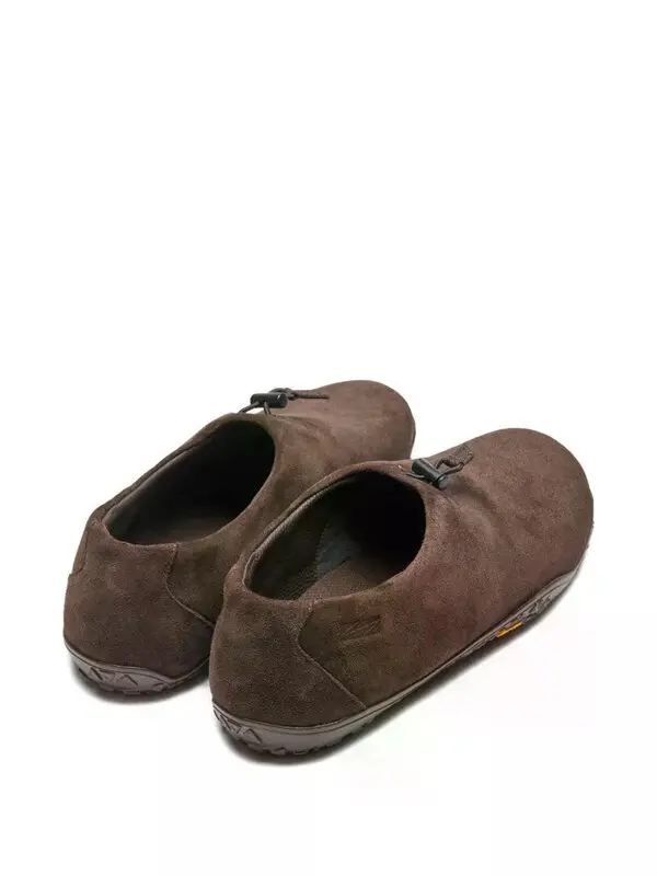 Suicoke Leather Slip-on Sneakers