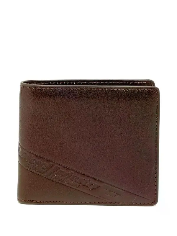 DIESEL® Flag-d Bi-fold Wallet - Brown