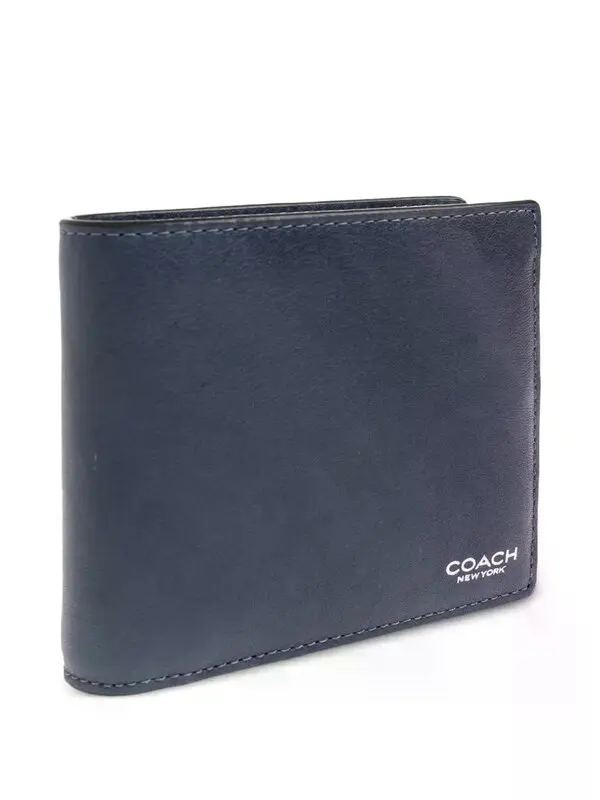 COACH Logo-print Leather Wallet