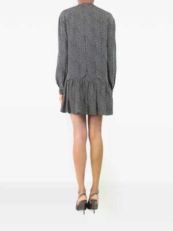 Saint Laurent Ruffled Mini Dress