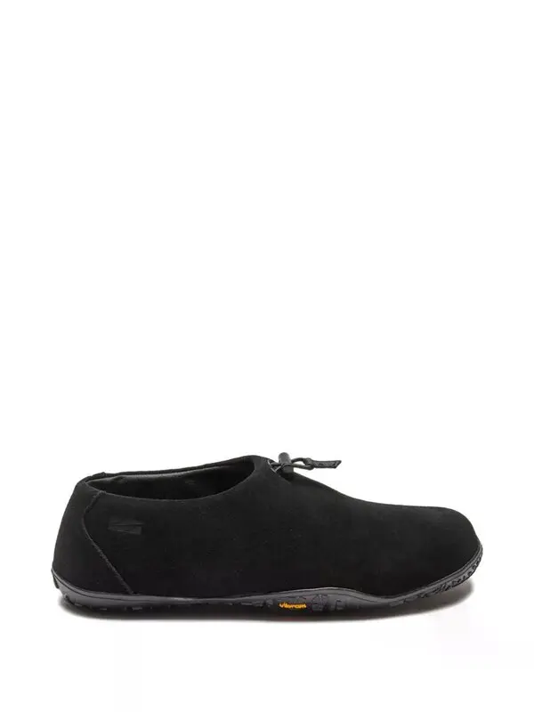 Suicoke Leather Slip-on Sneakers