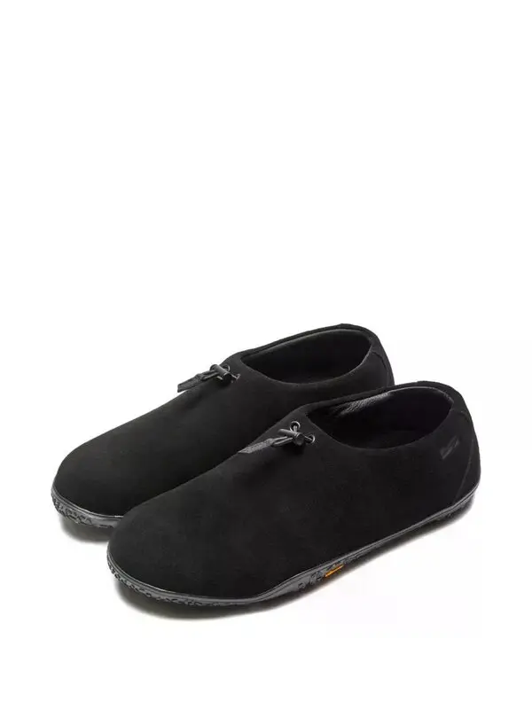 Suicoke Leather Slip-on Sneakers