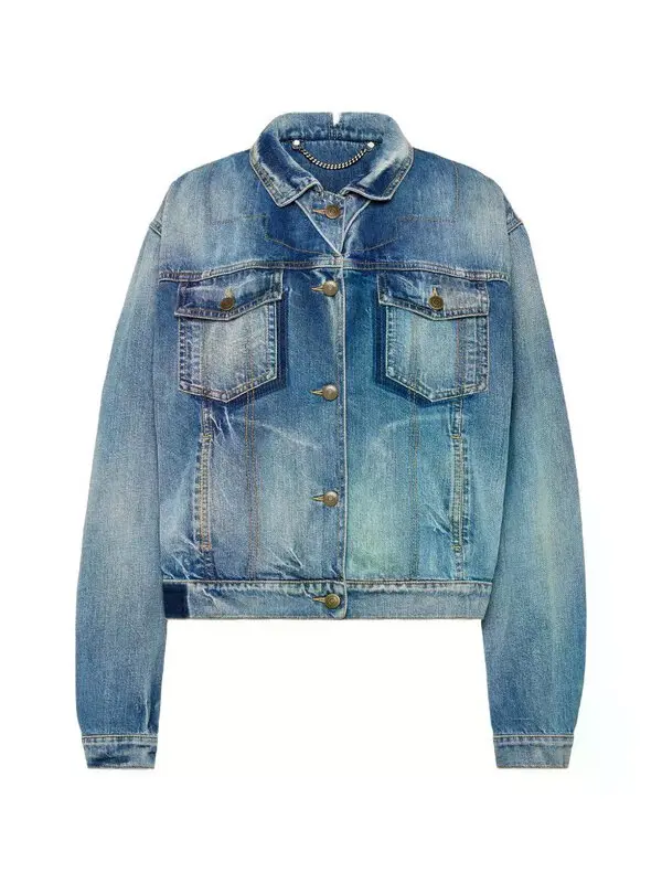 MAISON MARGIELA Foldable Collar Denim Jacket