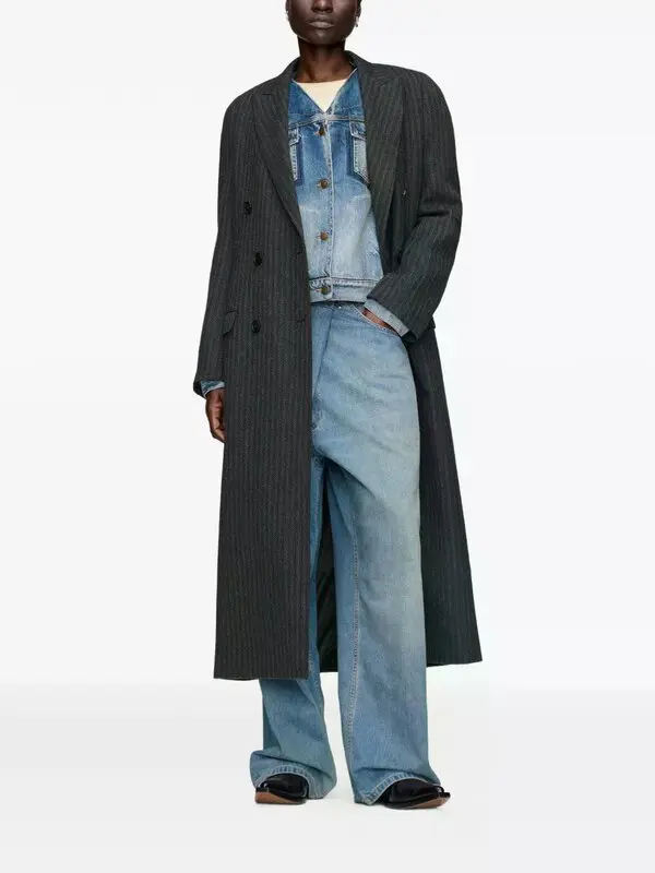 MAISON MARGIELA Foldable Collar Denim Jacket