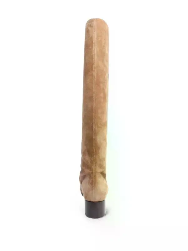 Khaite Suede Knee-high Boots