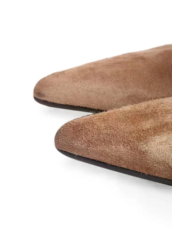 Khaite Suede Knee-high Boots