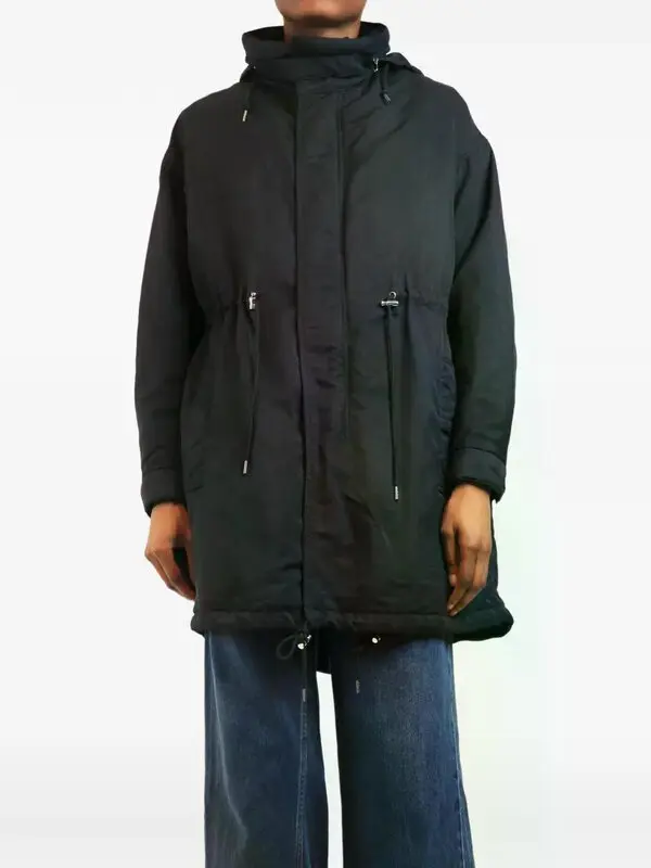 Alexander McQueen Hooded Drawstring Parka