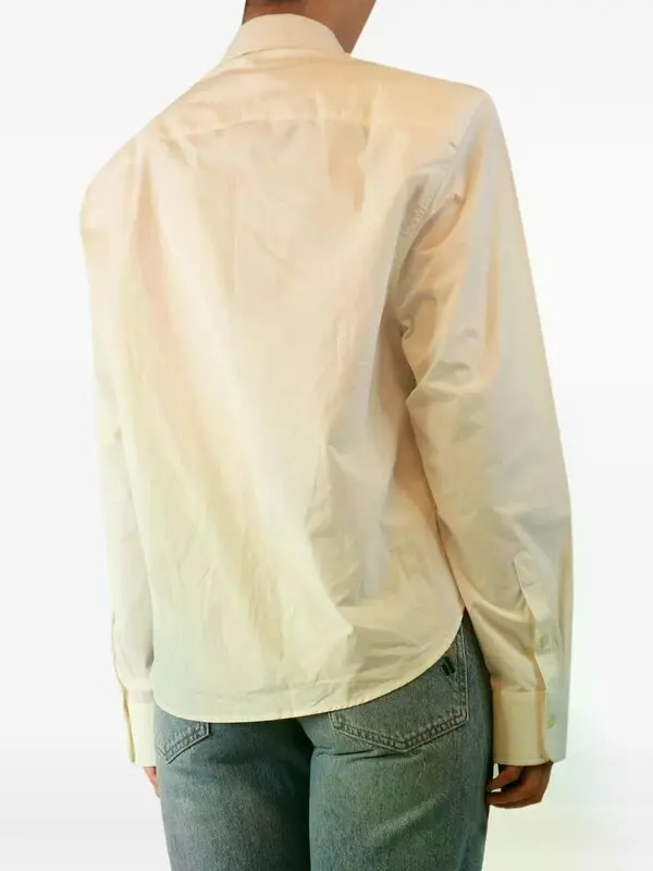 Wardrobe.NYC Classic Collar Shirt With Padded Shoulders