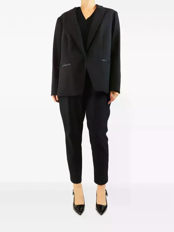 Veronica Beard Tailored Suit Set With Zip Pockets